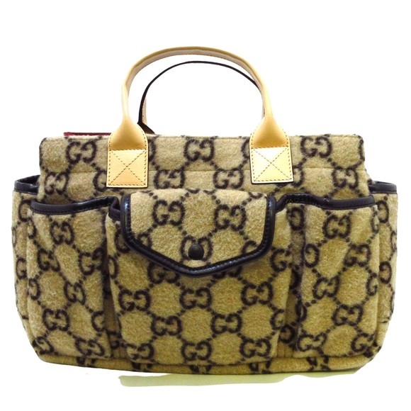 Gucci | Bags | Gucci Gg Wool Shoulder Bag | Poshmark